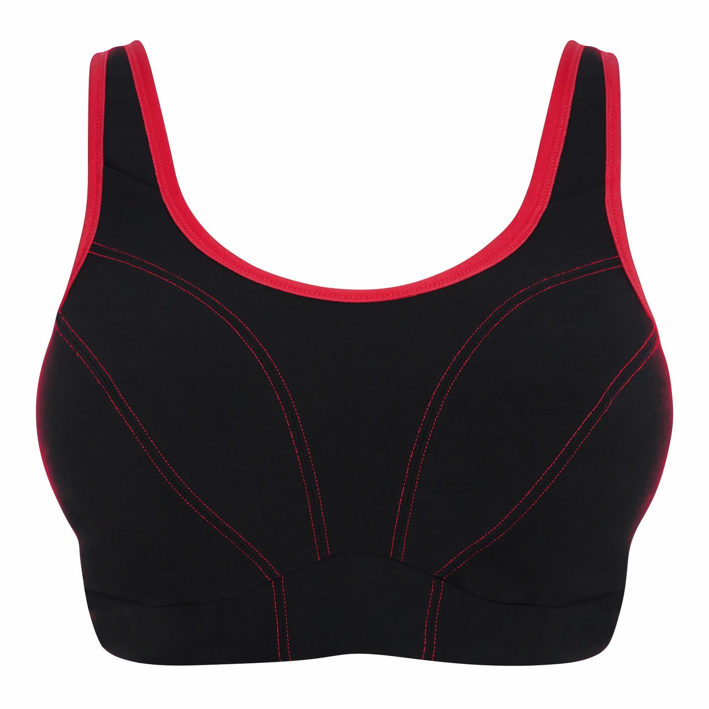 Goddess Supportive Wirefree Full Figure Sports Bra – SportsBra